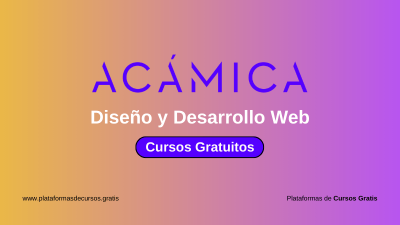 Acamica » Plataformas de Cursos Gratis 2025