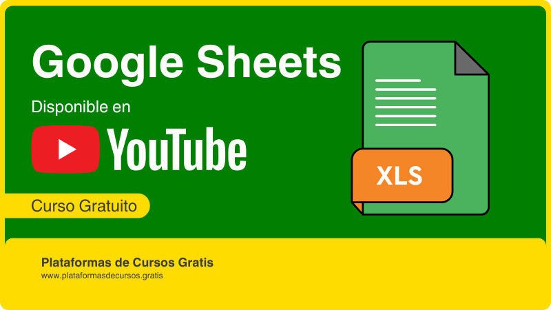 Curso de Google Sheets Gratis Para principiantes en YouTube